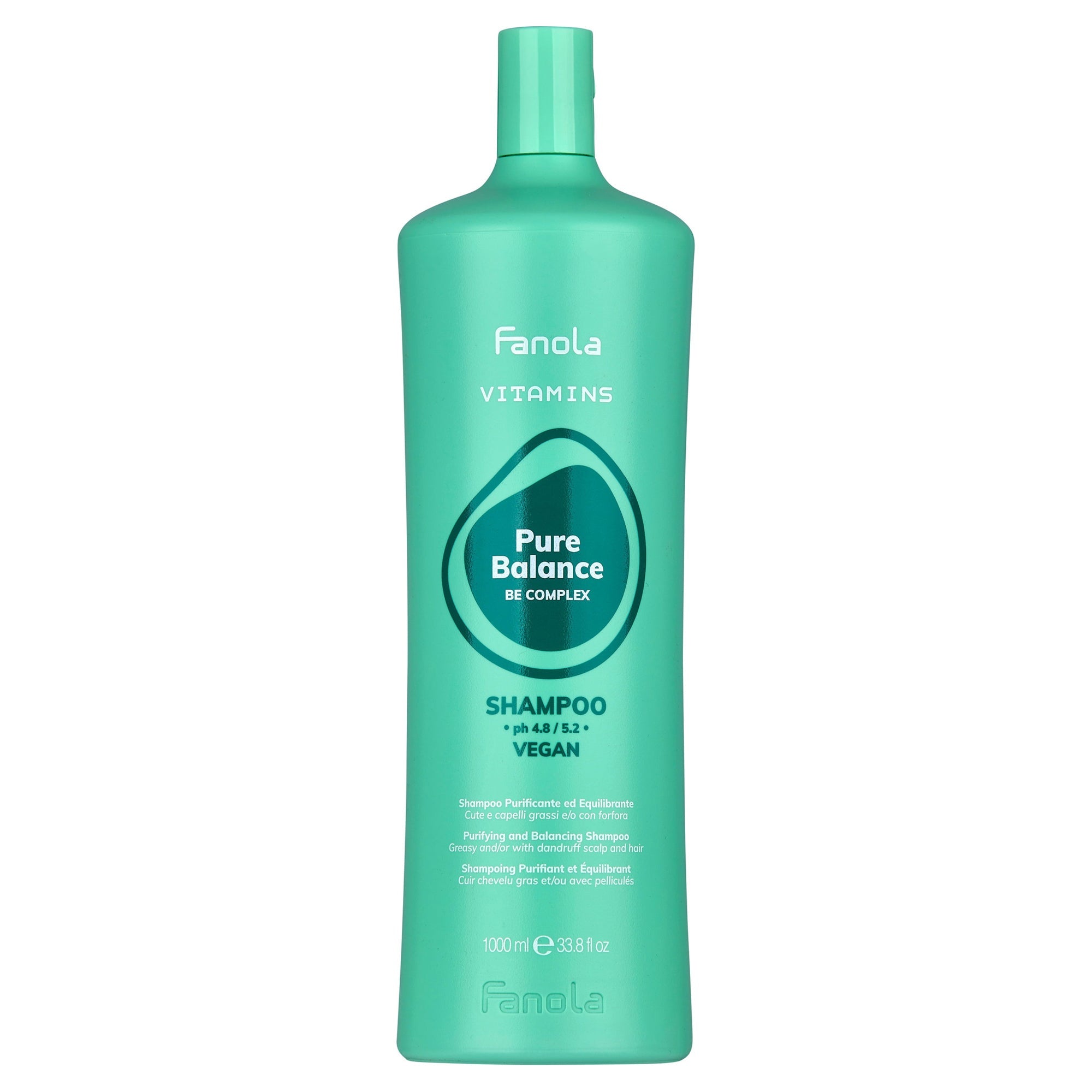 Fanola PURE BALANCE PURIFYIING AND BALANCING SHAMPOO 1000 ml – Lyko ...
