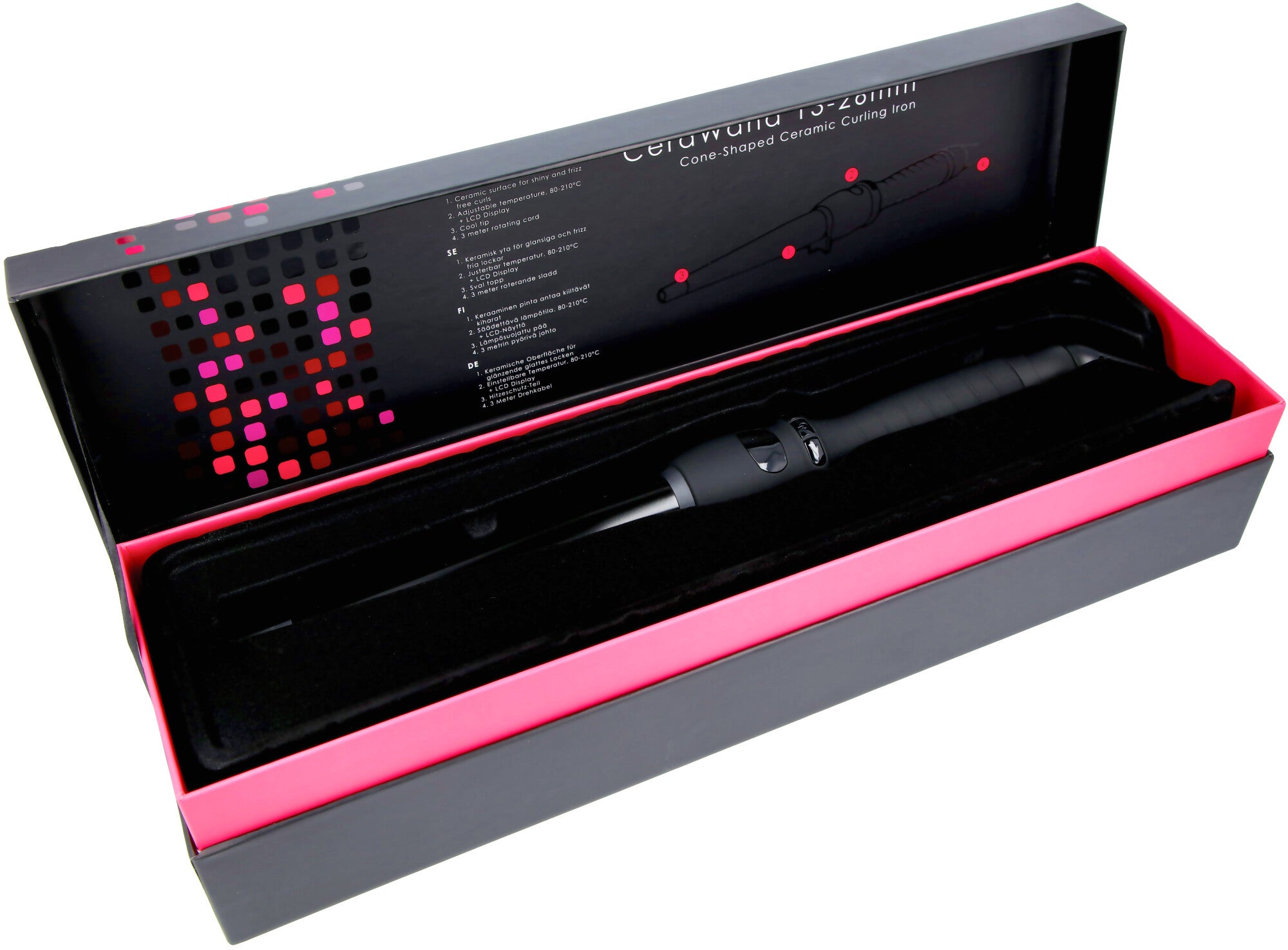 Cera Curling Wand, 13-26 mm – Lyko Professional